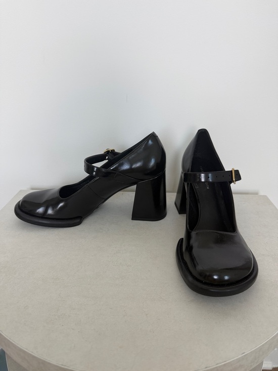 Charles & Keith | Shoes | Black Mary Jane Block Heel Pumps | Poshmark